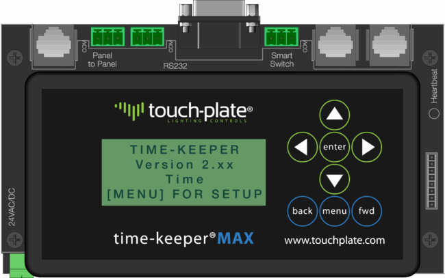 Time-Keeper MAX - Touch-Plate Lighting & Controls