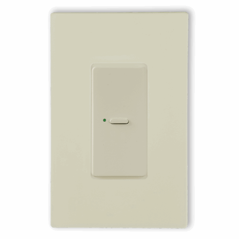 Ultra 1 Button Almond BACnet Digital Control Station - Touch-Plate ...